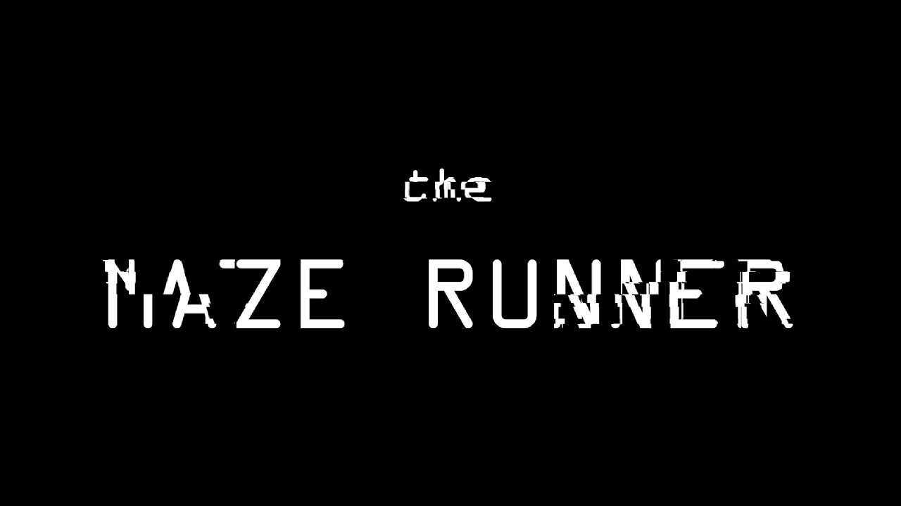Maze Runner movie title sequence project - YouTube