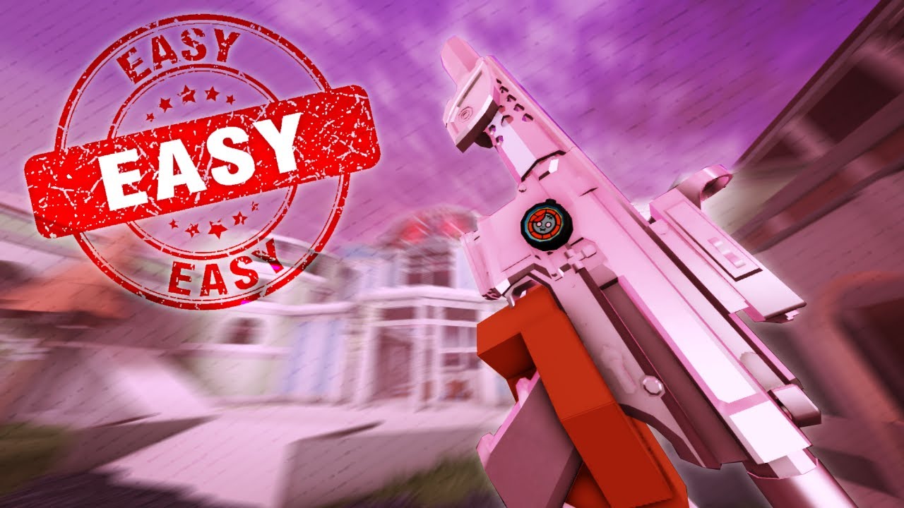 THE EASIEST AR SETUP IN BAD BUSINESS!! OP HONEY BADGER BUILD (ROBLOX) - YouTube