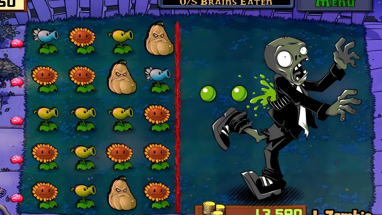 Plants vs. Zombies| Puzzles Games| I Zombie| PopCap| Pvzgameplay ...