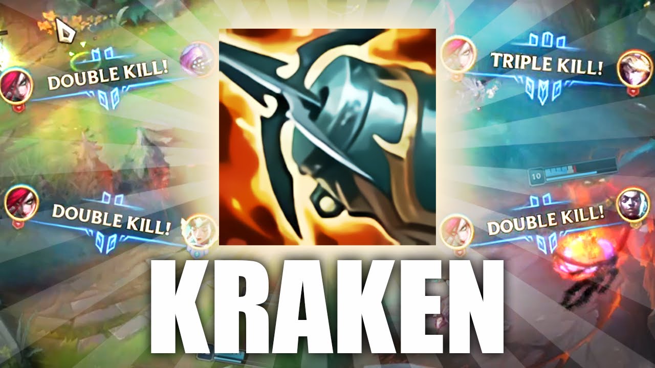 TRUE DAMAGE KATARINA WITH KRAKEN | Season 11 New Items - YouTube