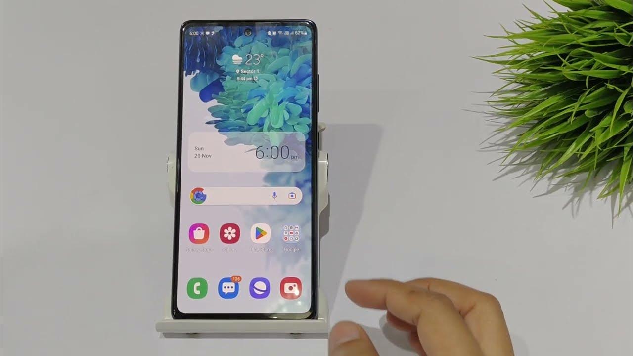 How to set Back Button in Samsung Galaxy S20,fe | Back Button kaise Badlen | Navigation Bar ...
