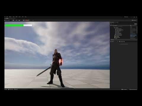 UE5 Combat System V1.1 #ue5 #portfolio #gamedev - YouTube