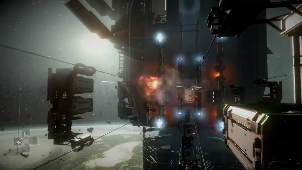 KILLZONE Shadow Fall Space Battle - YouTube
