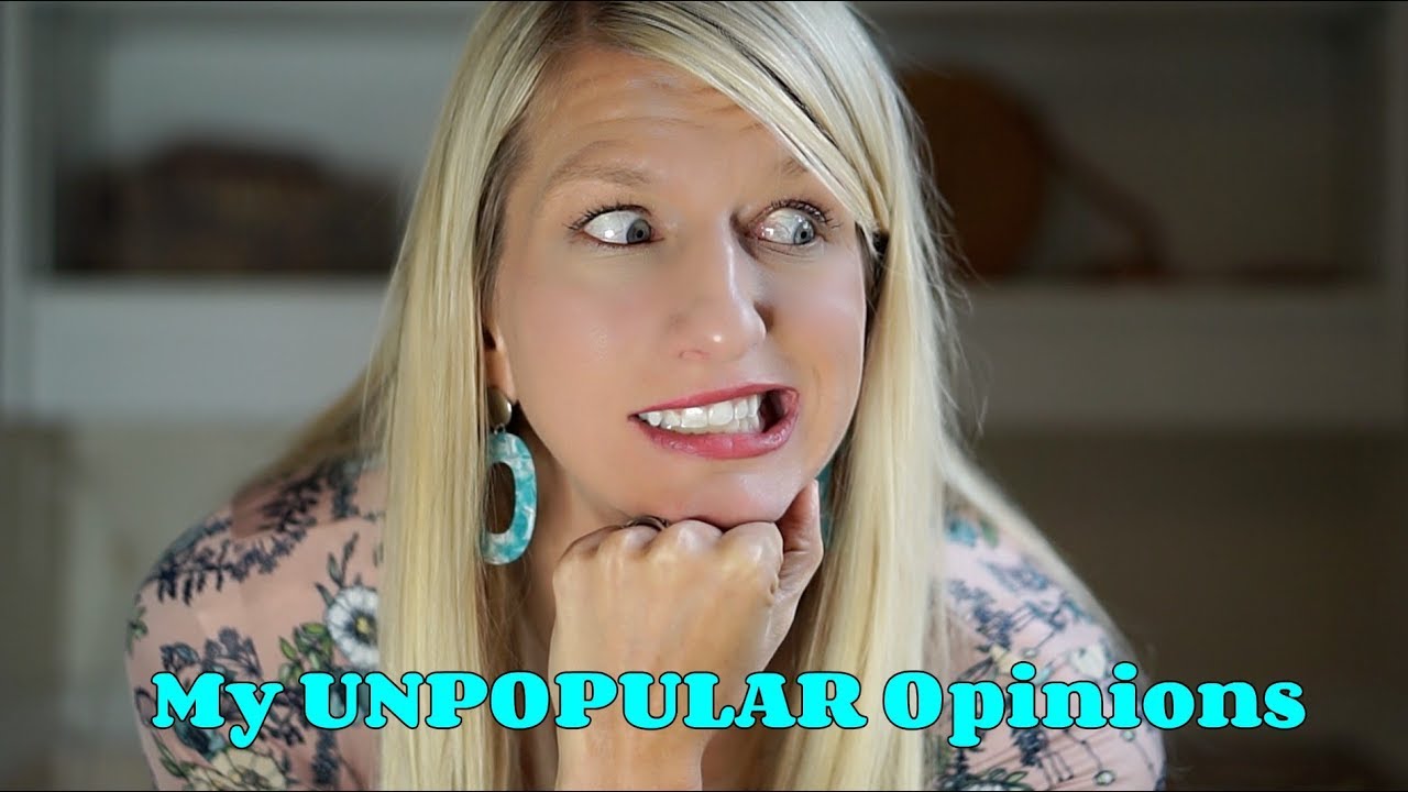 Sharing My UNPOPULAR Opinions | Hot Topics - YouTube