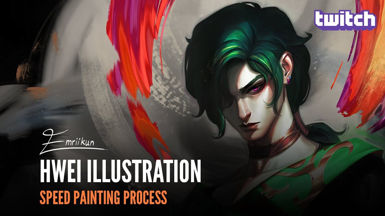 [Stream] Hwei Illustration - League of Legends - Speedpaint - YouTube