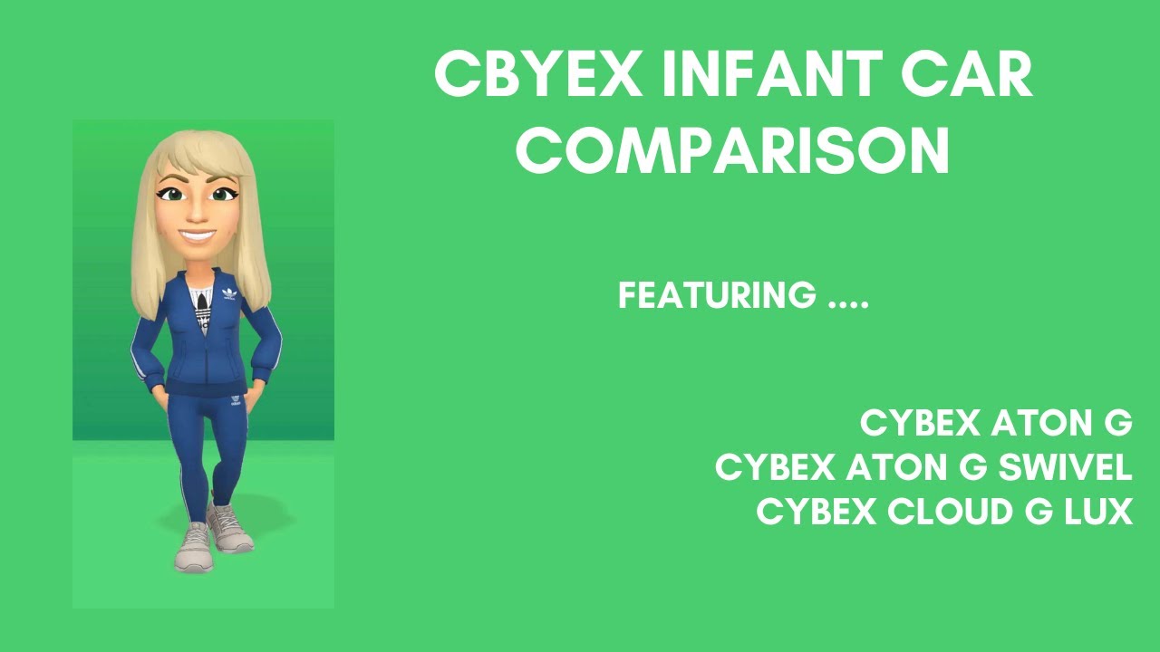 CYBEX Aton G, Aton G Swivel & Cloud G Lux Installation Comparison - YouTube