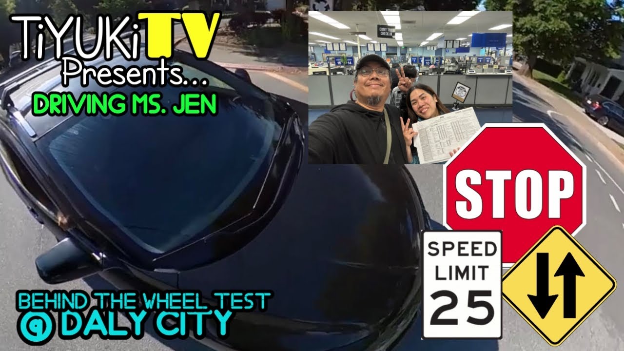 DRiViNG LESSONS AND A DRiVE TEST @ DALY CiTY | JEN'S WAY! - YouTube