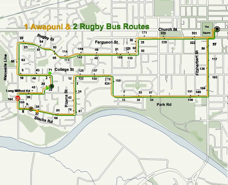 1. Awapuni 2. Rugby - Bus Routes - YouTube