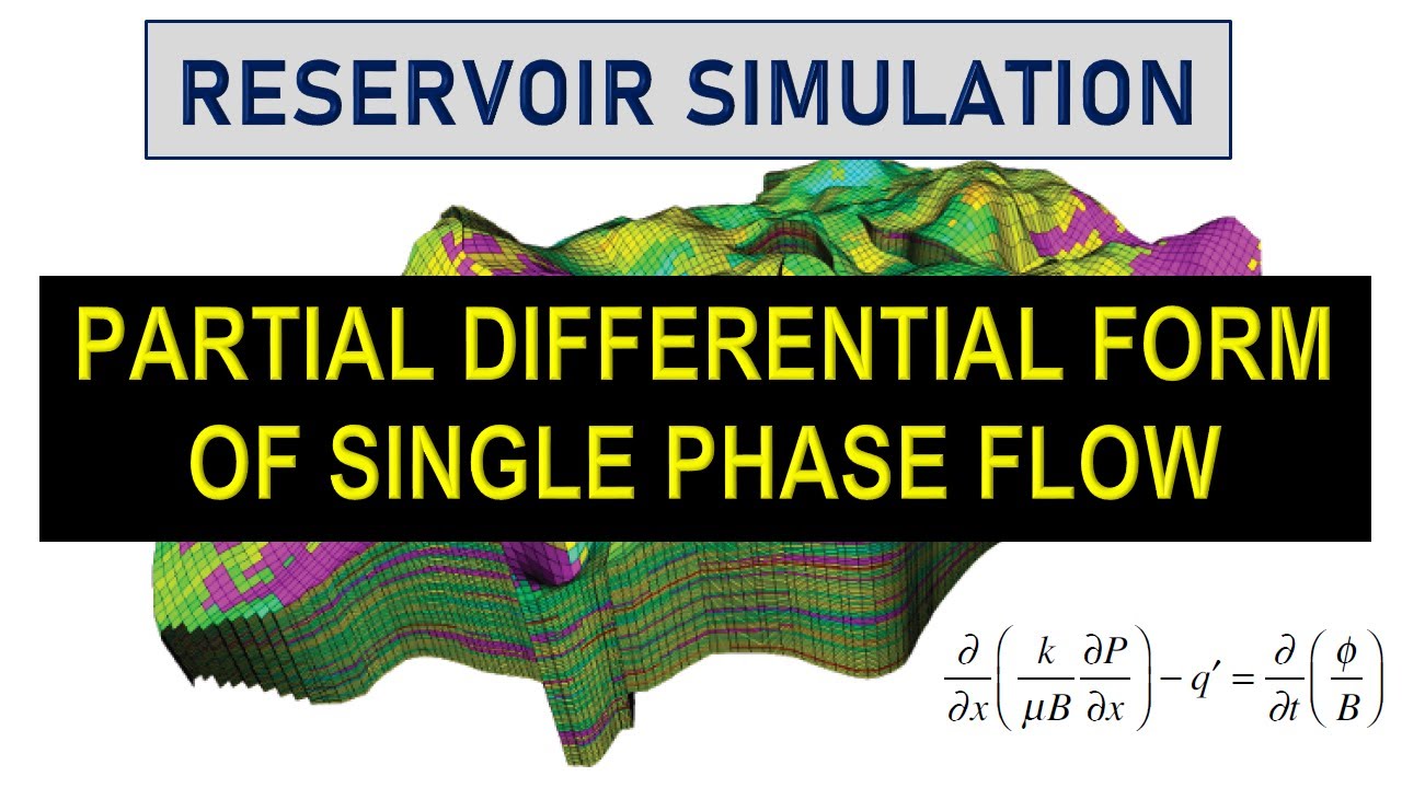 [RESERVOIR SIMULATION] - Partial Differential Form of Single Phase Flow ...