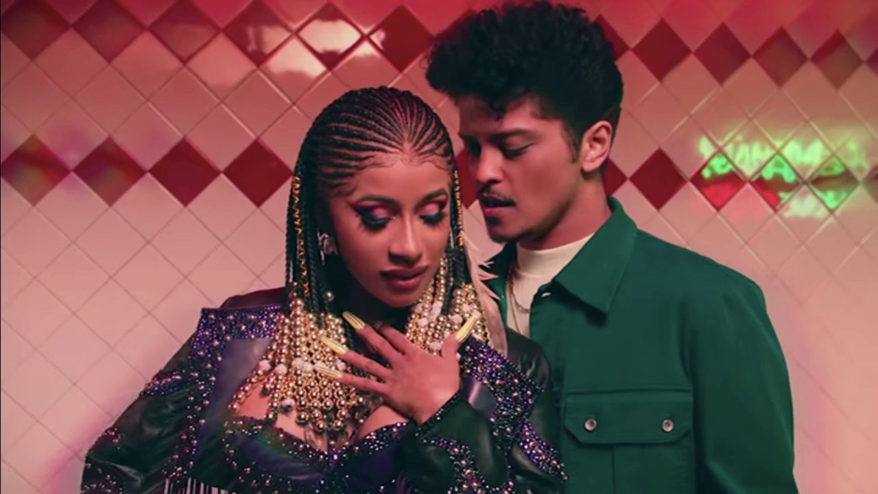 CARDI B FEAT BRUNO MARS - PLEASE ME LYRIC - YouTube