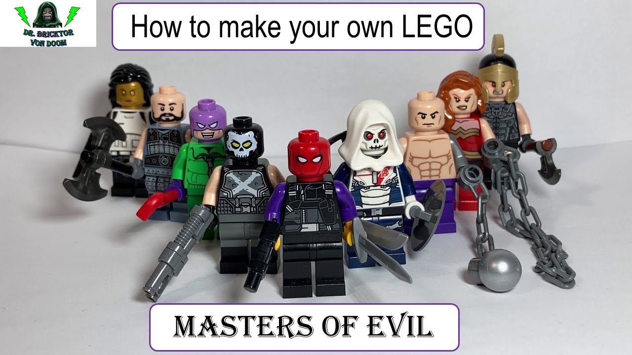 How To Make Your Own: LEGO Masters of Evil - YouTube