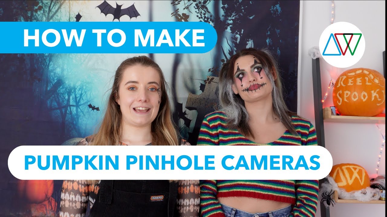 How to Make Pumpkin Pinhole Cameras 🎃 - YouTube