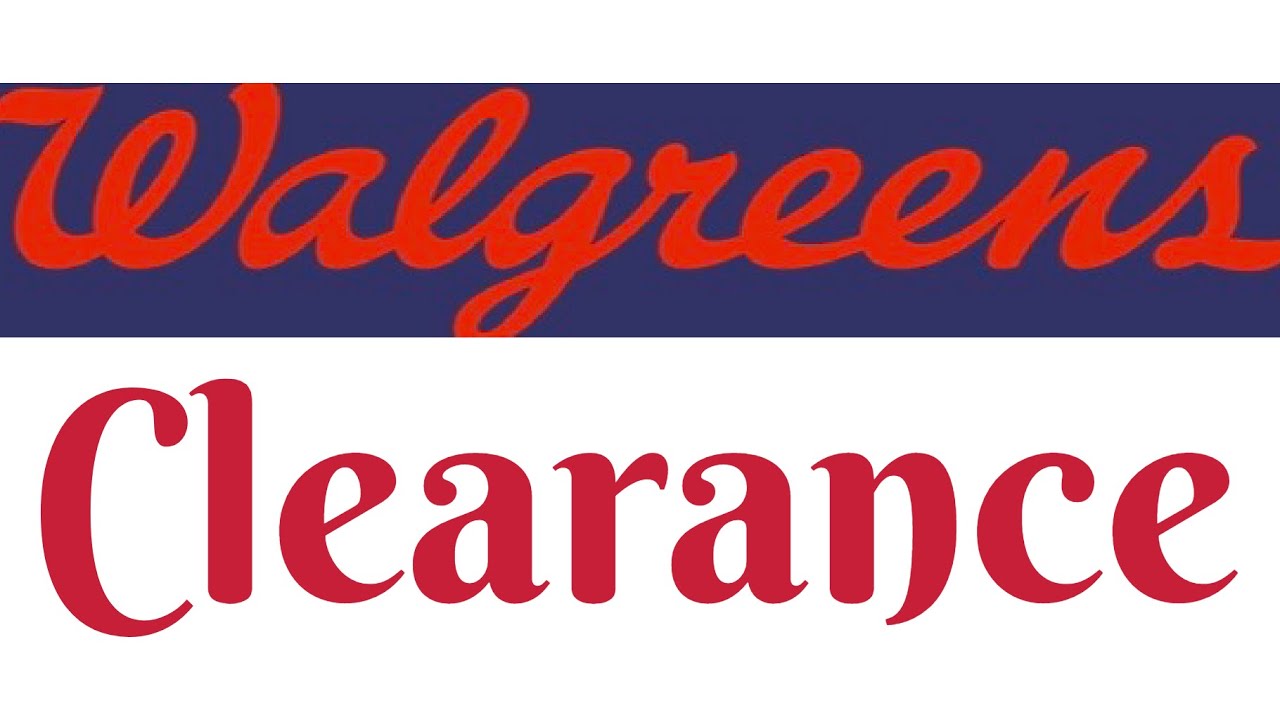 What’s on Clearance At Walgreens 1/16 - YouTube