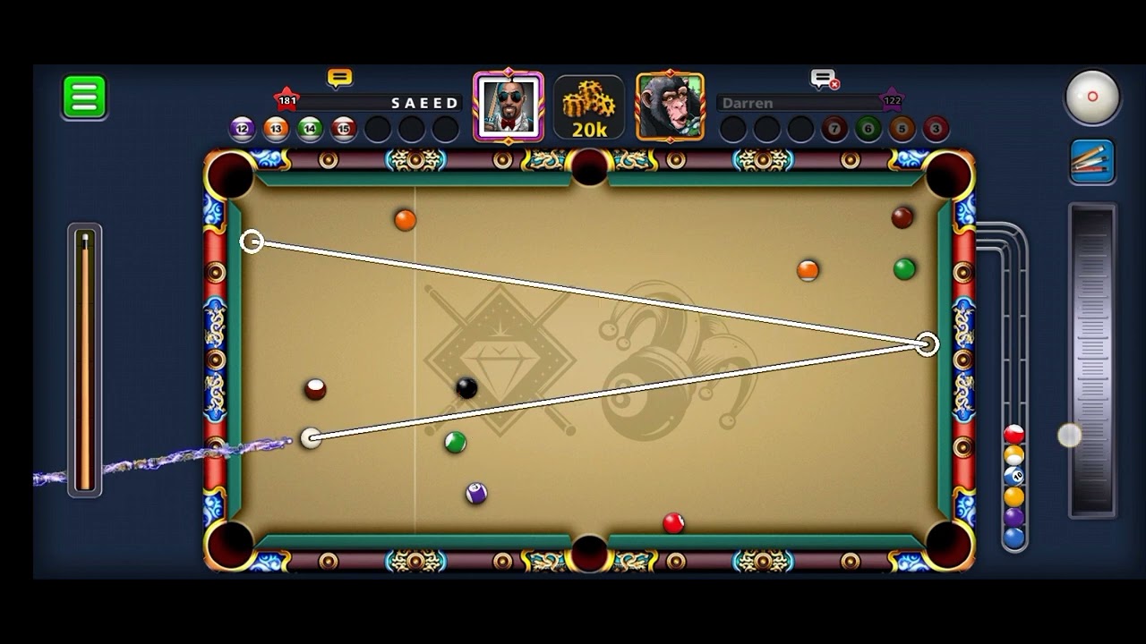 8 Ball Pool mini cheto hack free 8 ball pool gaming aim tool 3 line ...