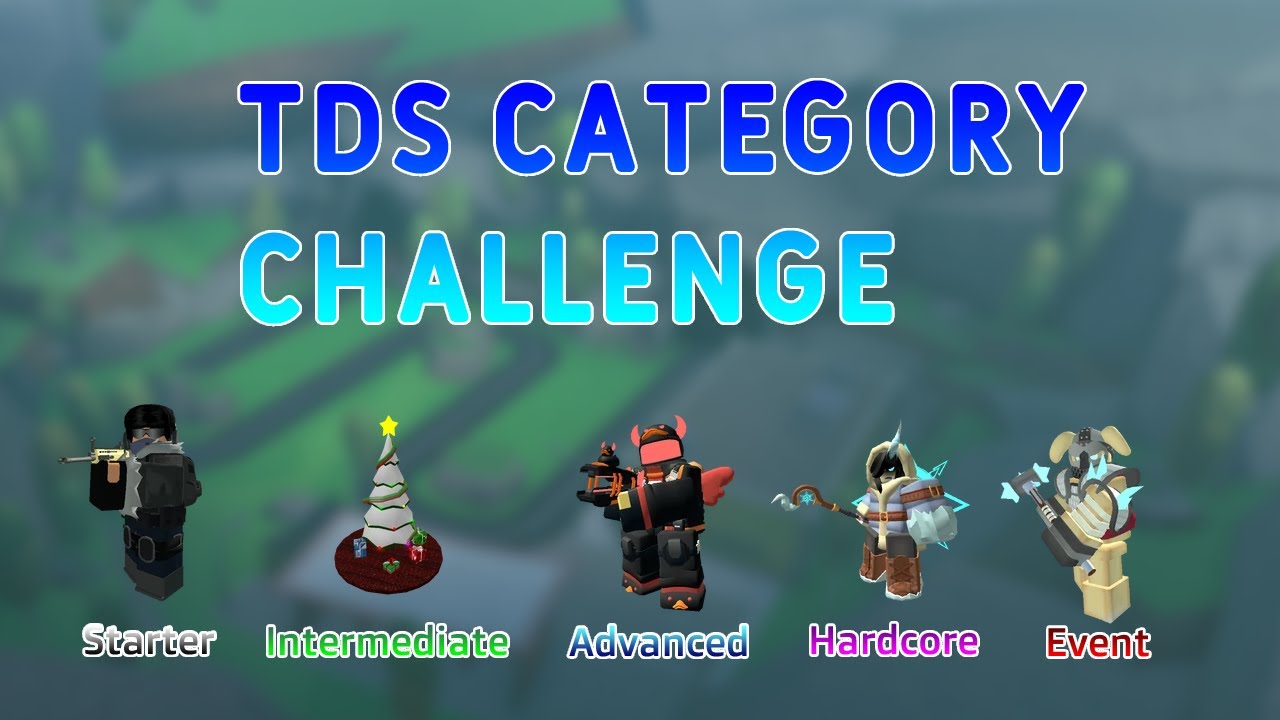 TDS Category Challenge ROBLOX - YouTube