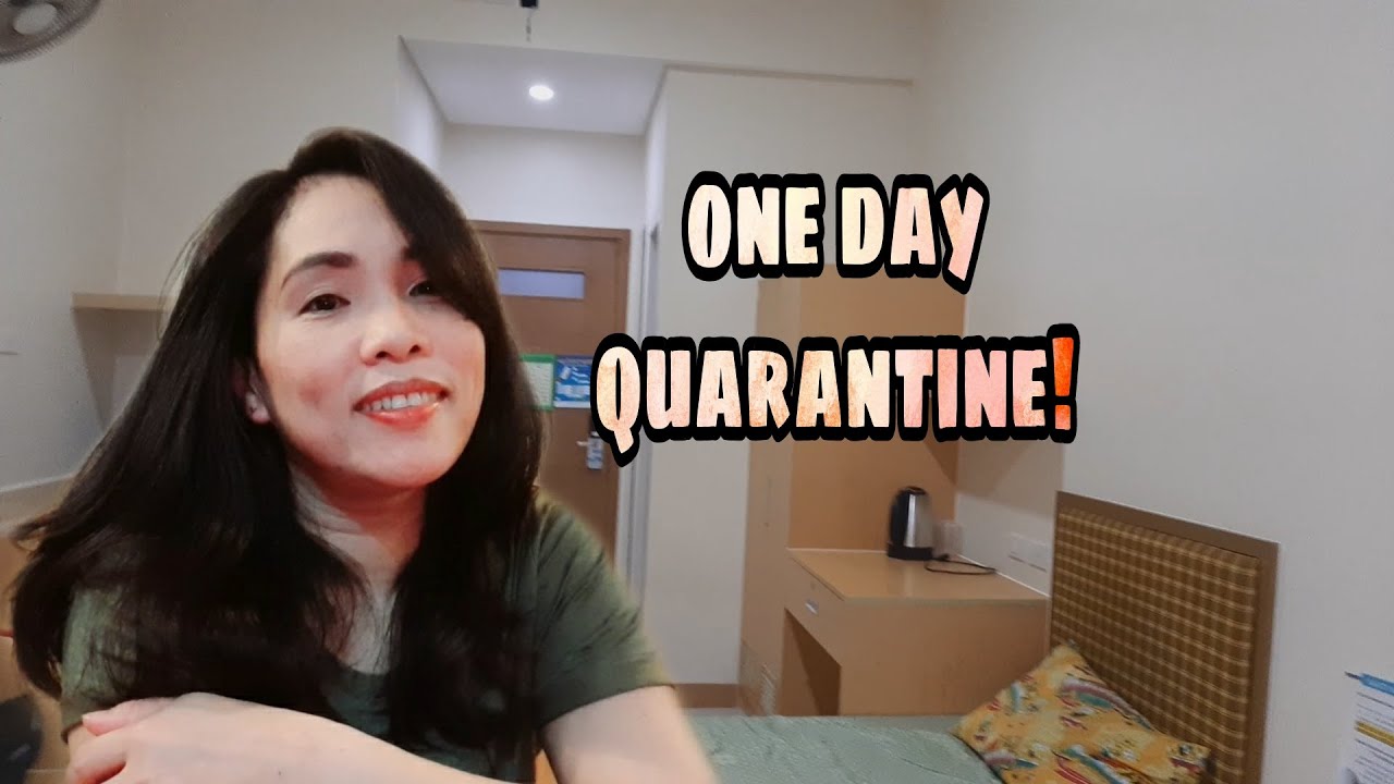 ONE DAY QUARANTINE... - YouTube