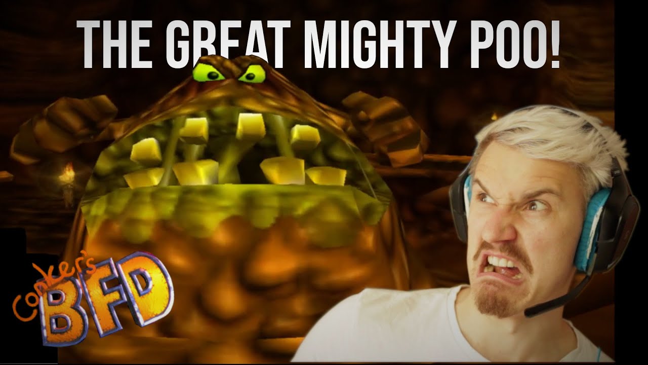 The Grand Poo Monster! | Conker's Bad Fur Day | Part 2 - YouTube