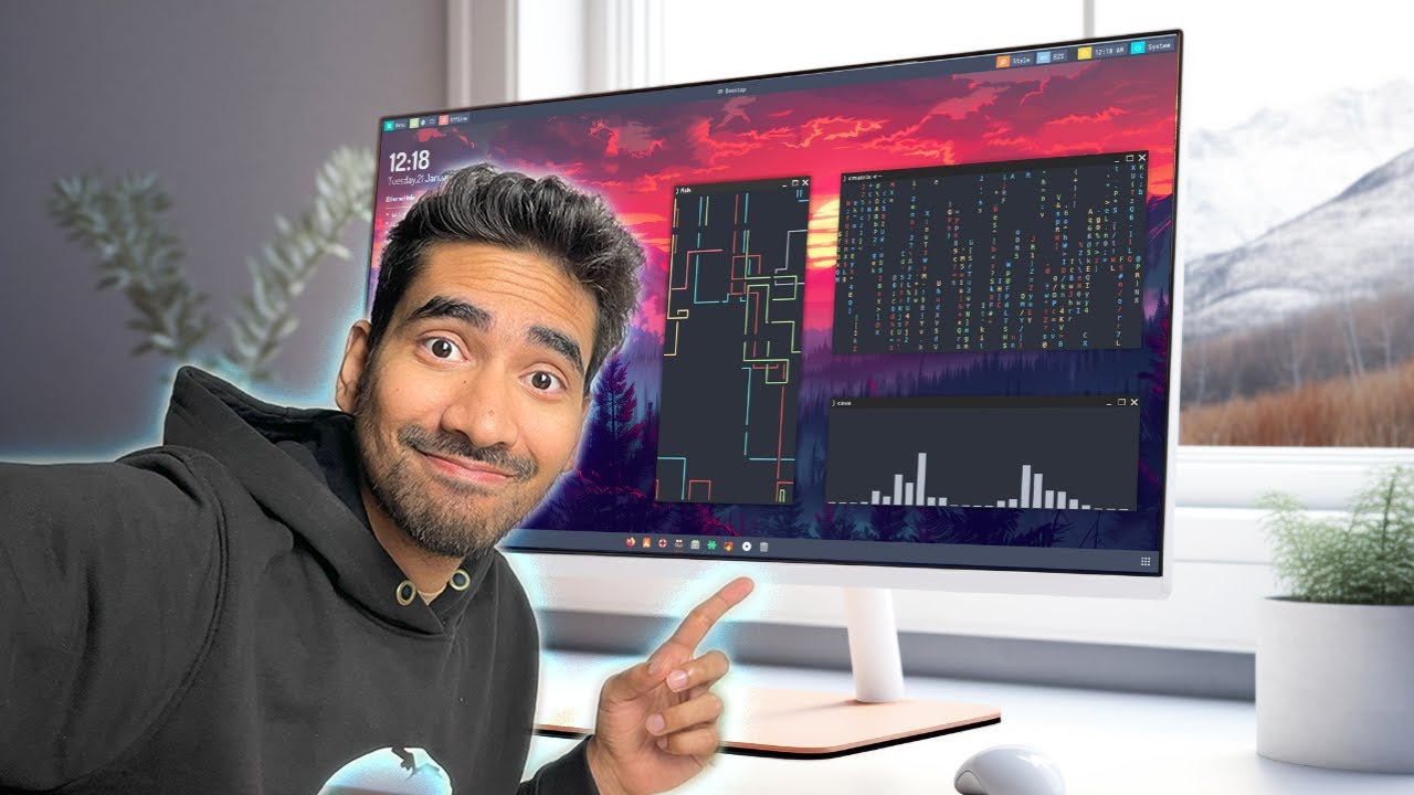 How To Make Ubuntu 24.10 Desktop Look Aesthetic | Full Customization ...