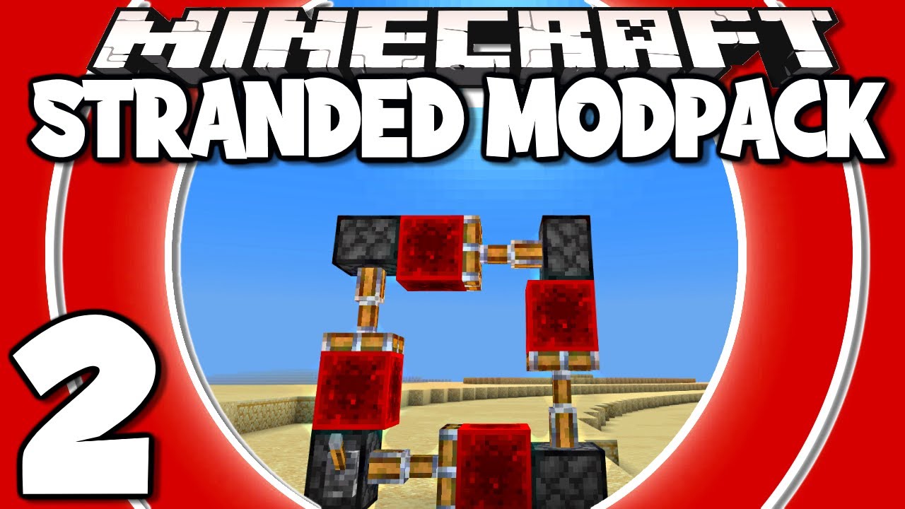 Stranded Modpack Addon : " Minecraft Let's Play Ep2 What Is This ...