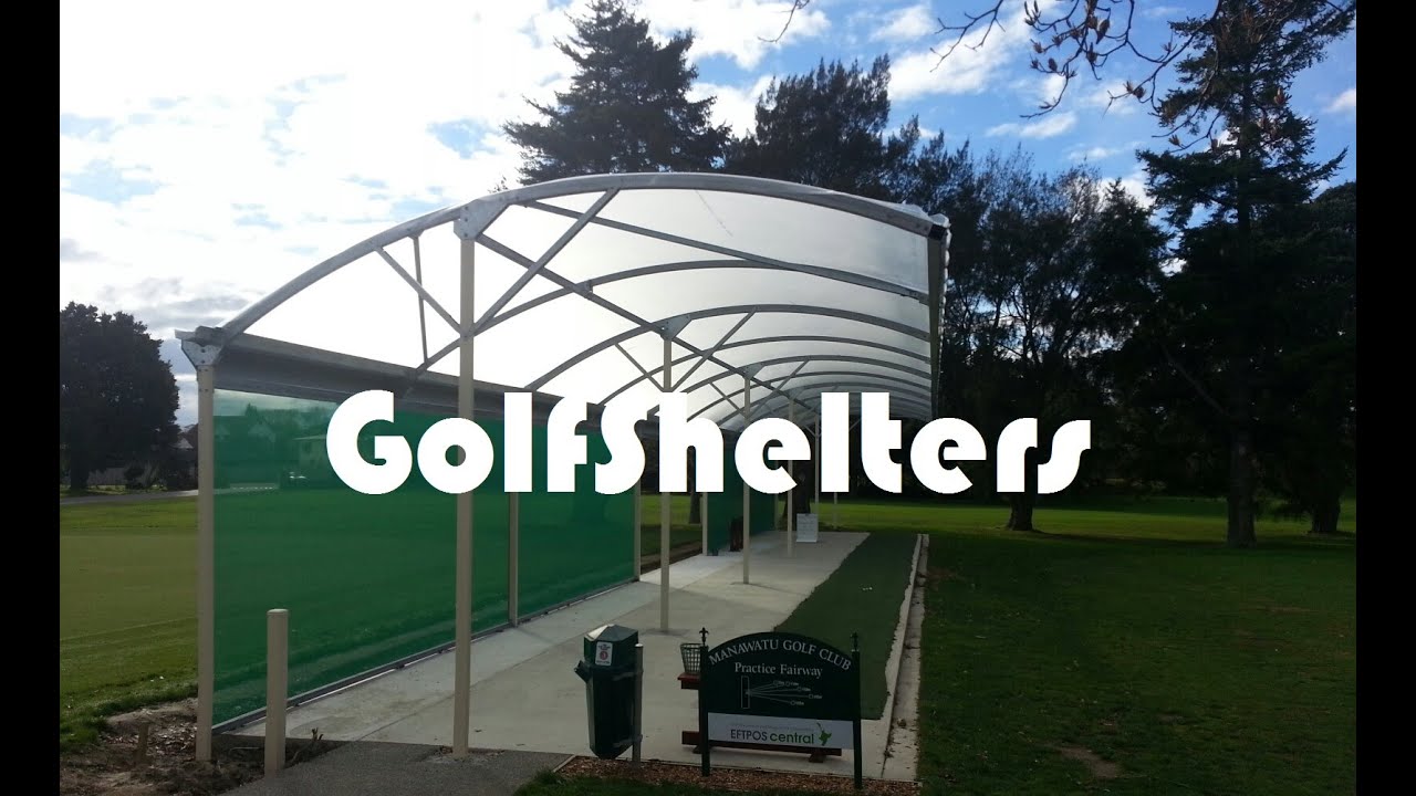 Golf Driving Range Shelters by Redpath - YouTube