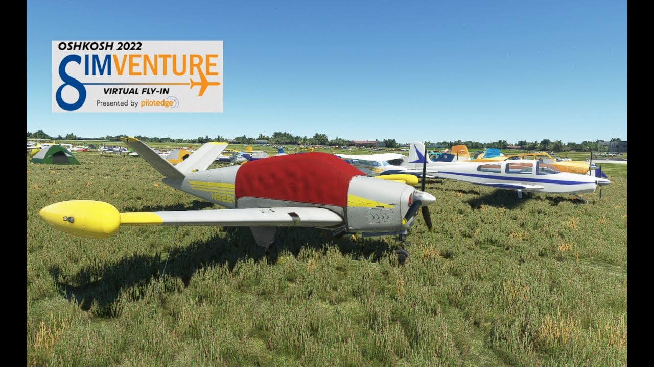 Pilotedge SimVenture OSHKOSH 2022 - YouTube