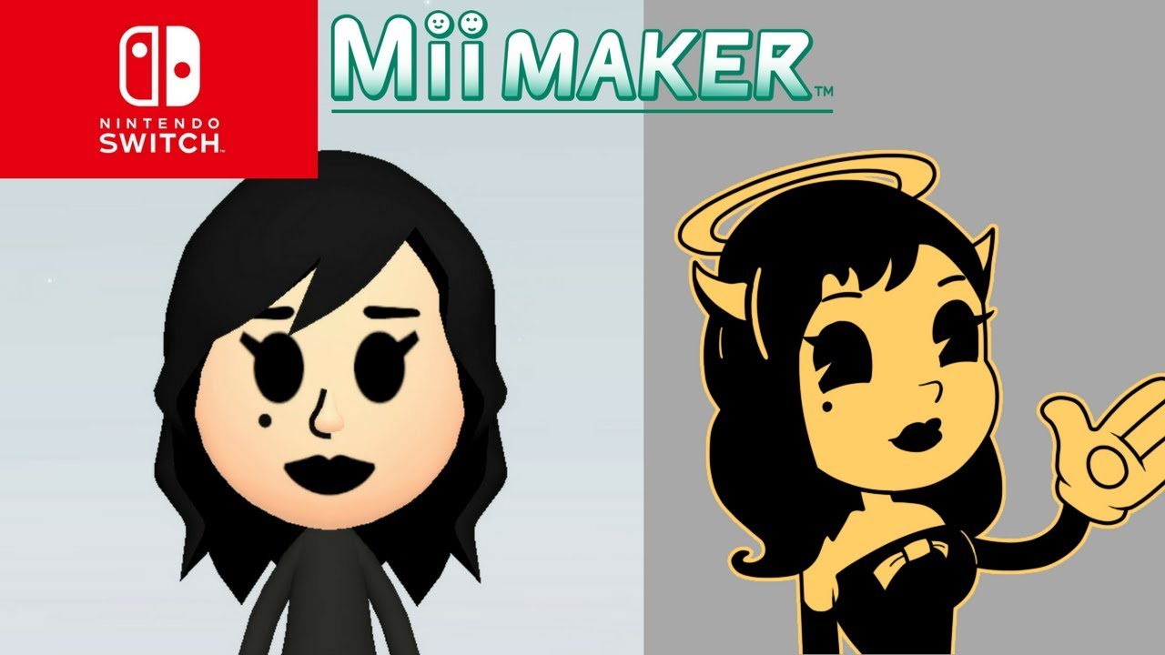 Mii Maker How To Create Alice Angel From Bendy and the Ink Machine ...