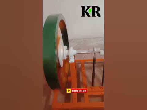 Flywheel Free Energy Spring Machine Make Electricity Free Energy ...