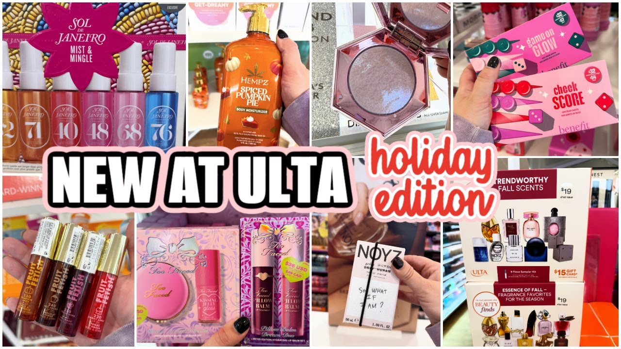 HOLIDAY LAUNCHES ARE HERE! 🎀 LET'S SHOP EVERYTHING NEW AT ULTA - YouTube