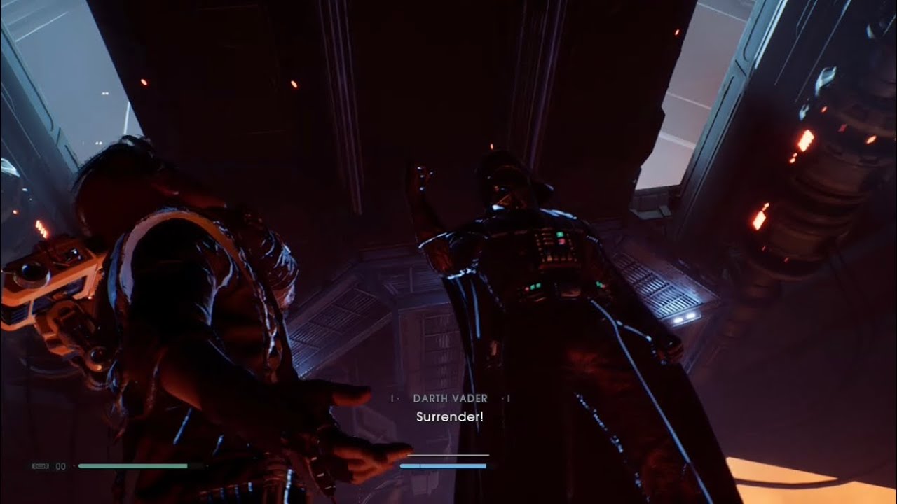 JEDI: FALLEN ORDER - DARTH VADER SCENE - YouTube