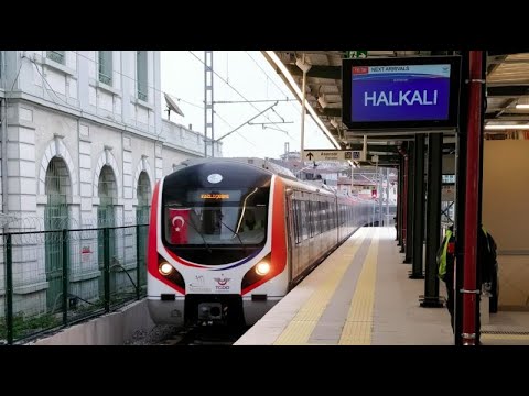 Istanbul Marmaray Intercontinental Train Line - YouTube