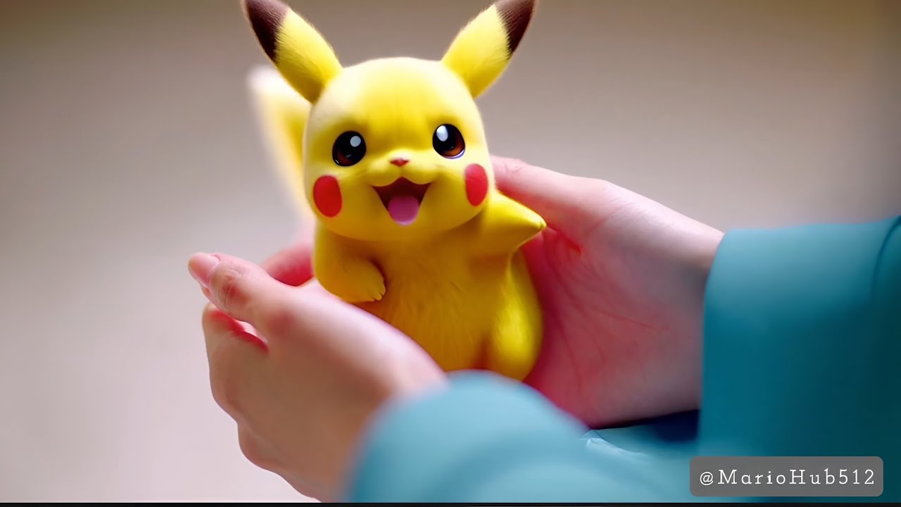 Found an adorable Pikachu, so cute! Do you want one too? - YouTube