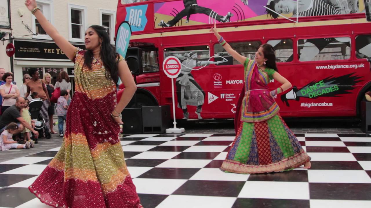 Inspiring Indian Women... Big Dance Bus, Kingston - YouTube