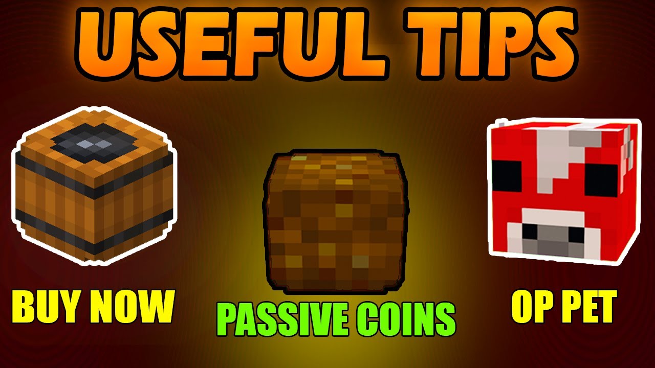 Top 10 Useful Garden Tips and Tricks | Hypixel Skyblock - YouTube