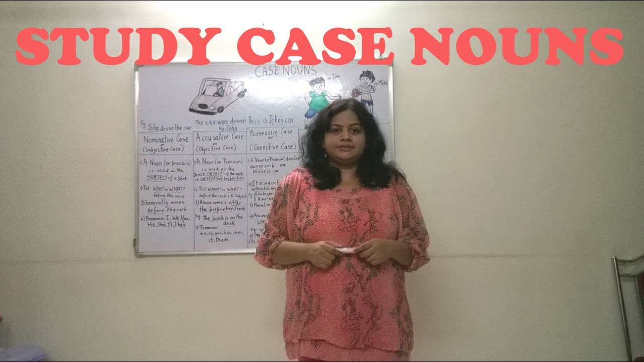 English Grammar -Learn Case Nouns - YouTube