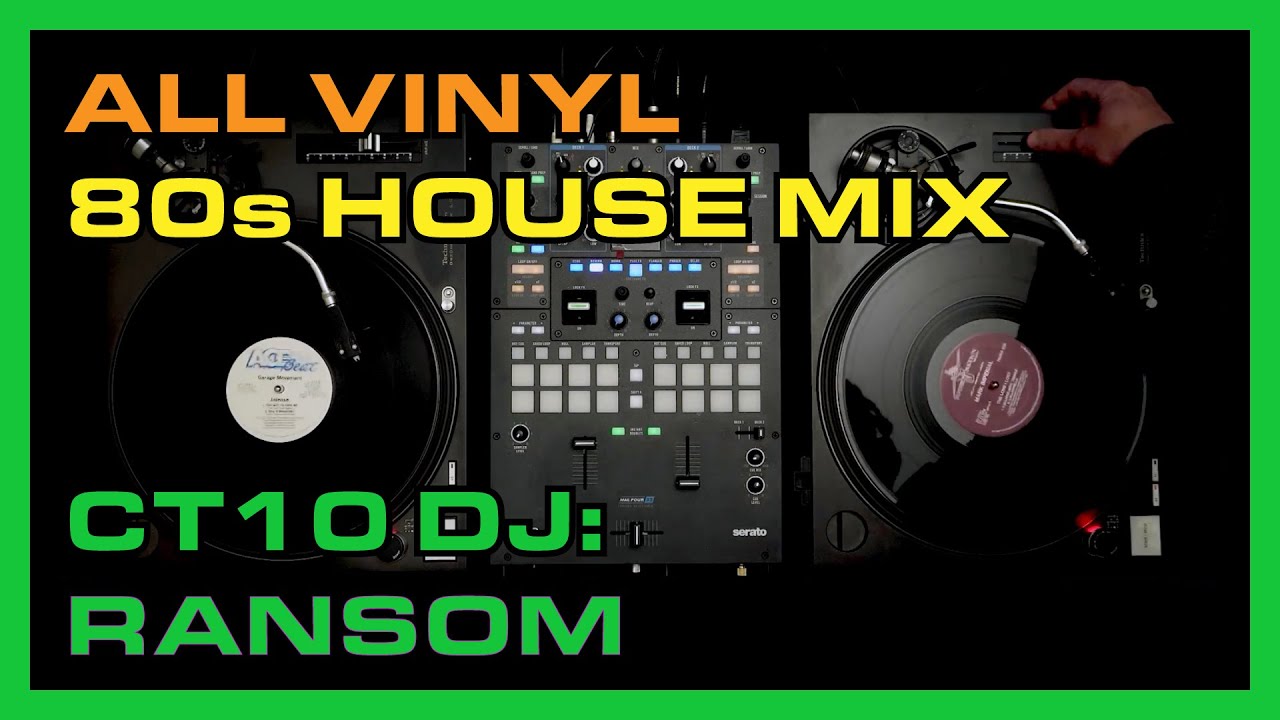 80s House Vinyl Mixtape by DJ Ransom for Community Transmission 10 ...