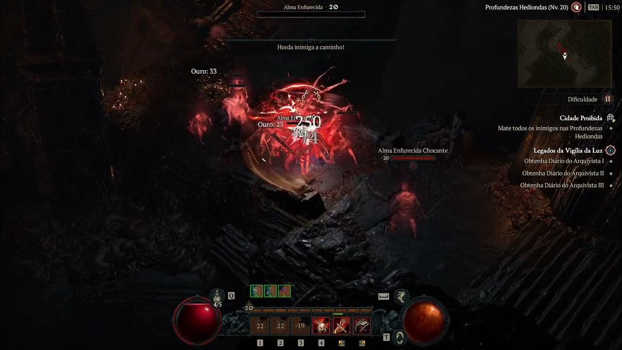 Diablo 4 beta barbarian bleed/thorns build - YouTube