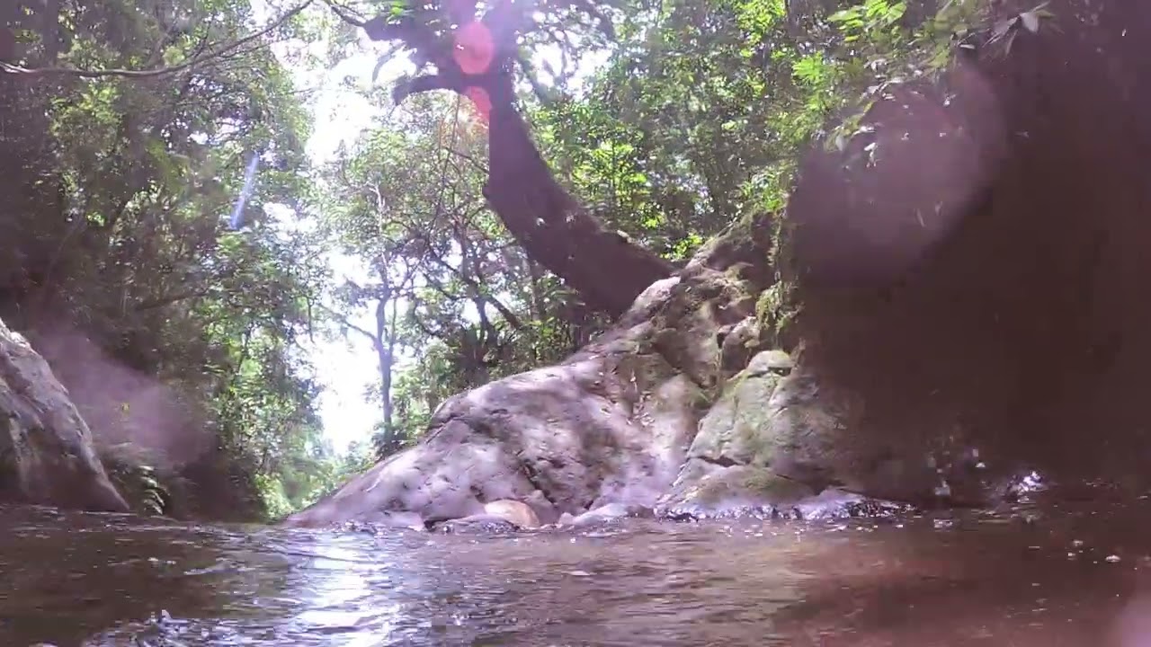 Waitavala Waterfall Slide, Taveuni, Fiji - YouTube