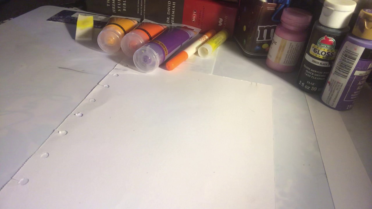 Mixmedia Saturday Dollar Store Paint - YouTube