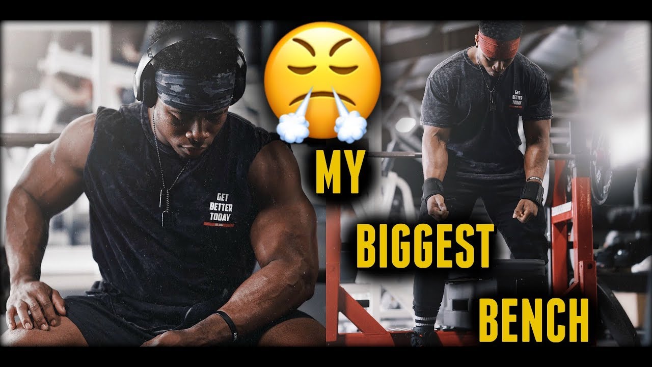 MY BIGGEST BENCH ON PREP!!!!! - YouTube