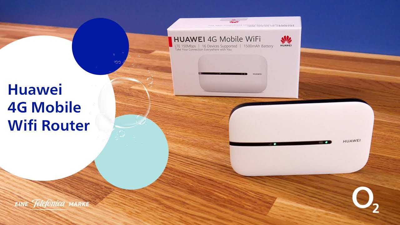 Huawei 4G Mobile Wifi Router - Ersteinrichtung - YouTube