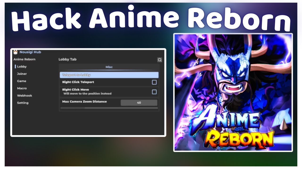 Cách Hack Anime Reborn Trên Điện Thoại Marco, Auto Play, Auto Return ...