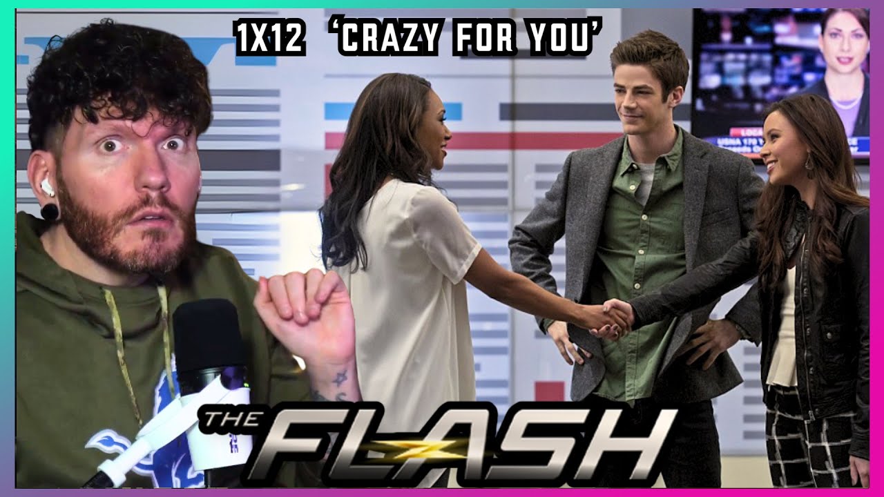 First time watching THE FLASH Reaction 1x12 'Crazy For You' - YouTube