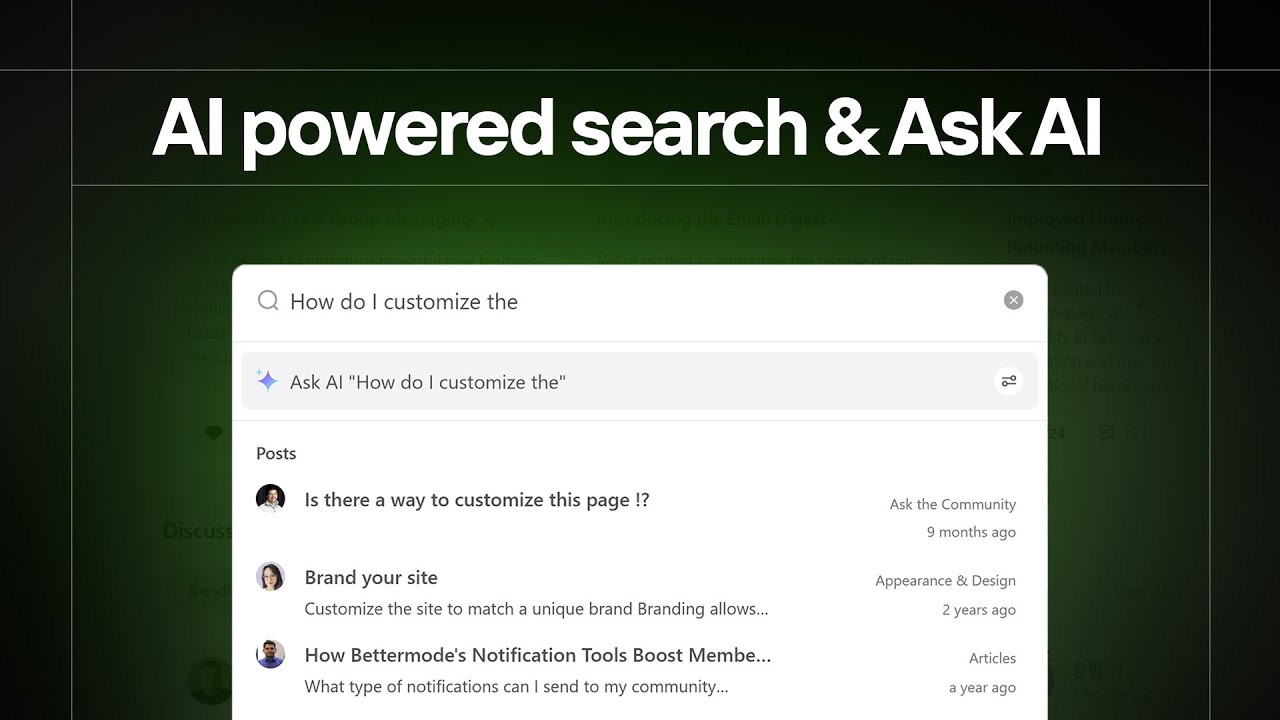 Introducing AI-Powered Search & Ask AI - YouTube