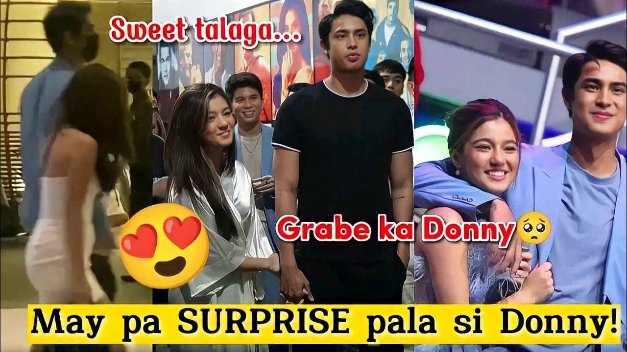 Donny may pa SURPRISE kay Belle sa Concert kagabi, nakapa sweet talaga ...