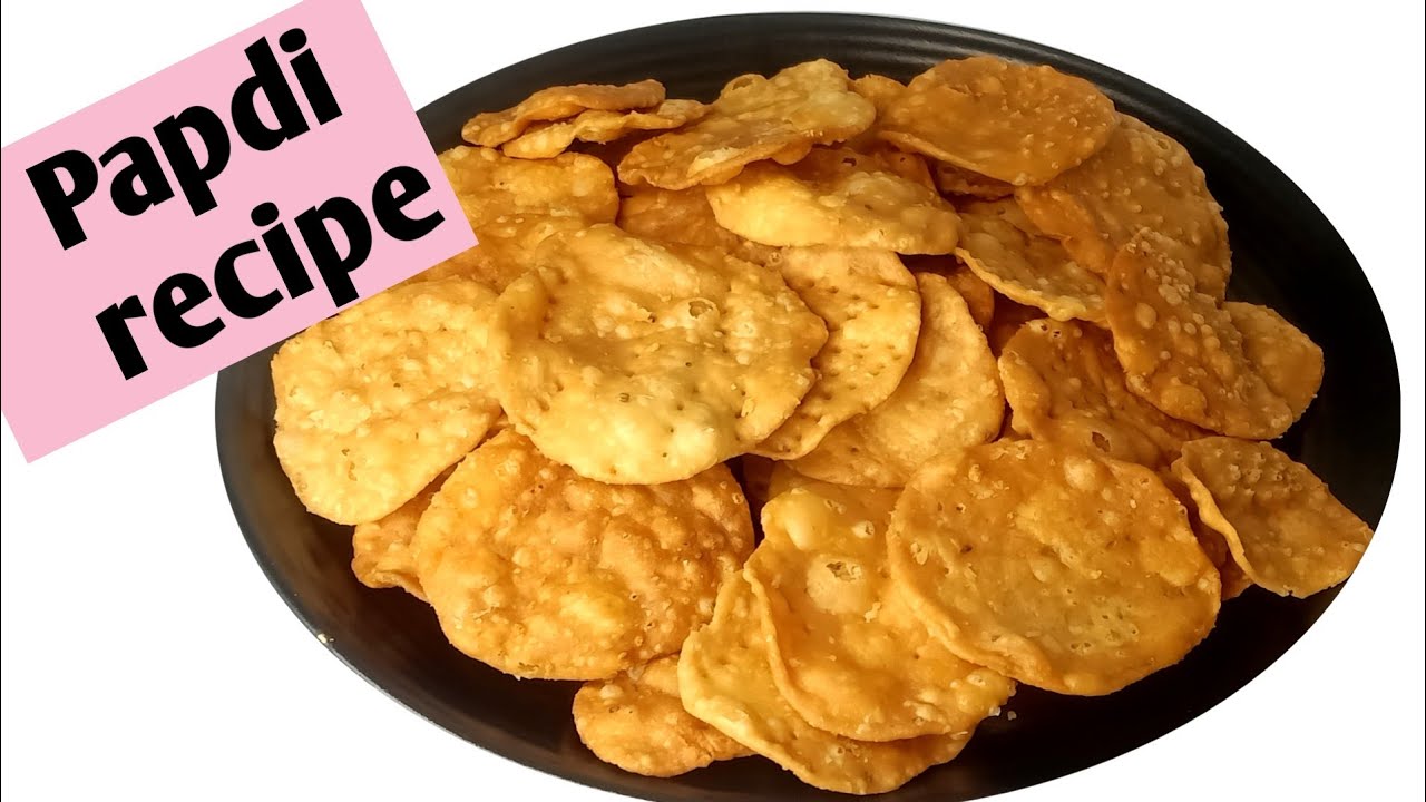 Homemade papdi recipe with secret tips.How to make papdi for chats ...