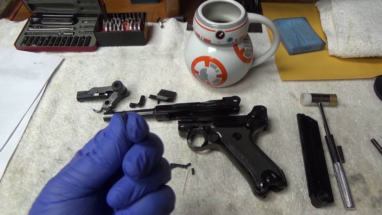 Luger Extractor Replacement - YouTube