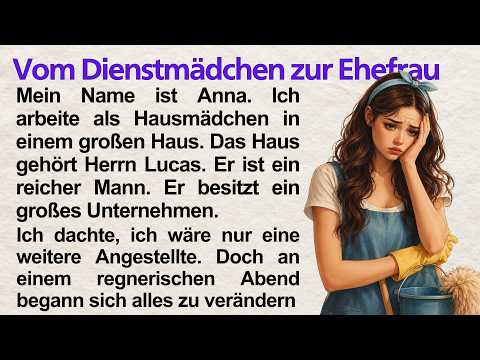 From Maid to Wife ✅ | Learn German Through Story (A1–A2) | German Tales