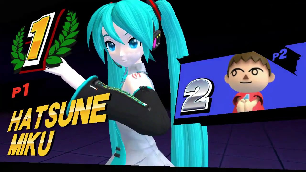 Super Smash Bros Ultimate Hatsune Miku Fighter Reveal Trailer - YouTube