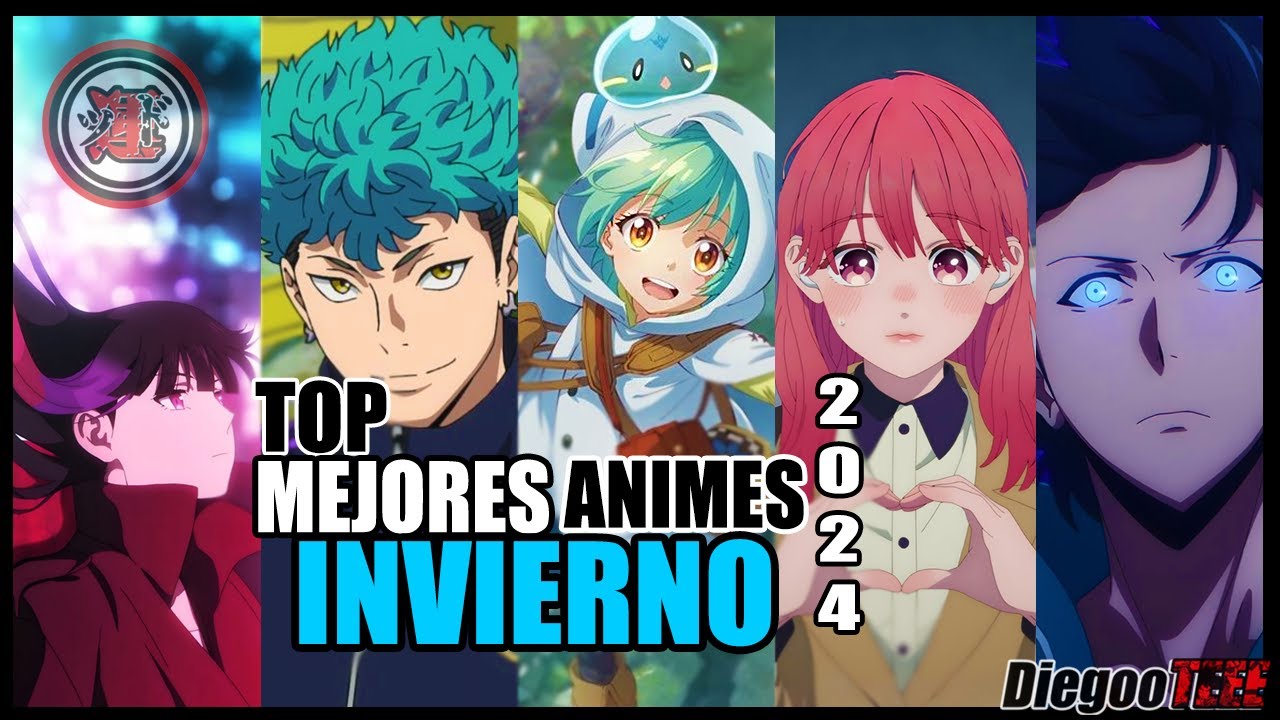 🔵¡LOS 10 ANIMES QUE TENES QUE VER!! | TEMP INVIERNO 2024 | TOP 10 ANIME ...
