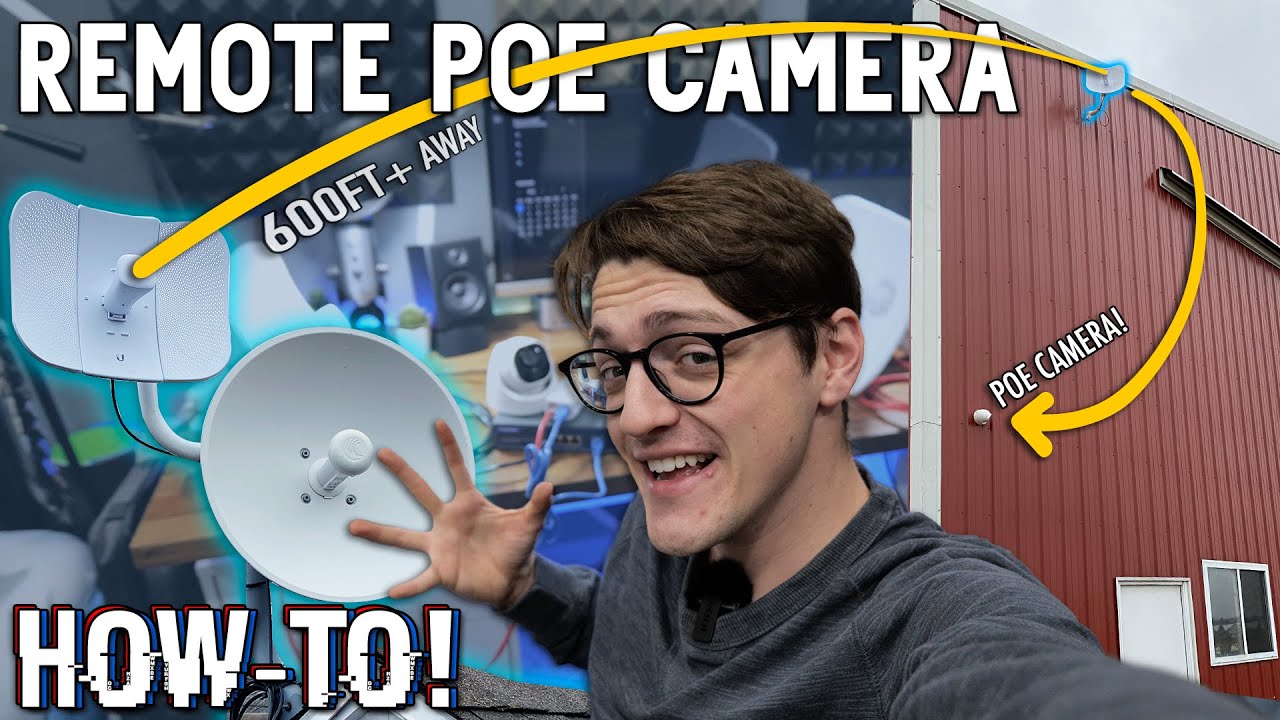 How To Connect PoE Cameras Miles Away To A NVR! || Reolink NVR ...